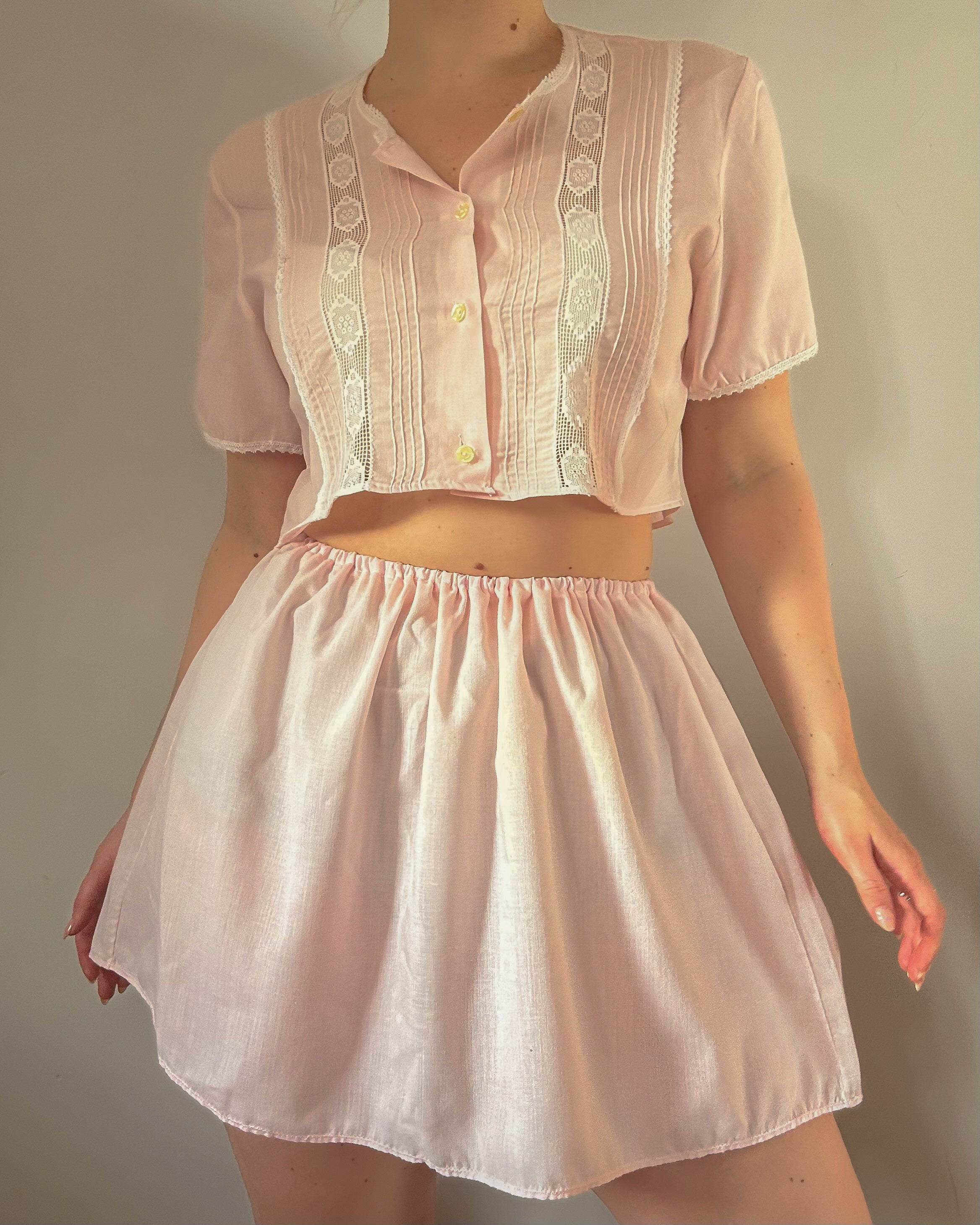 Soft Pink Two Piece (S/M) – unibabiez